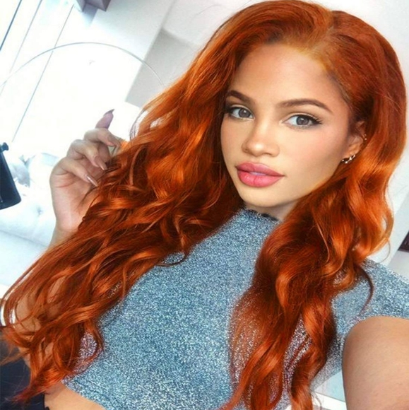 Accessories | Copper Red Lace Front Wig | Poshmark